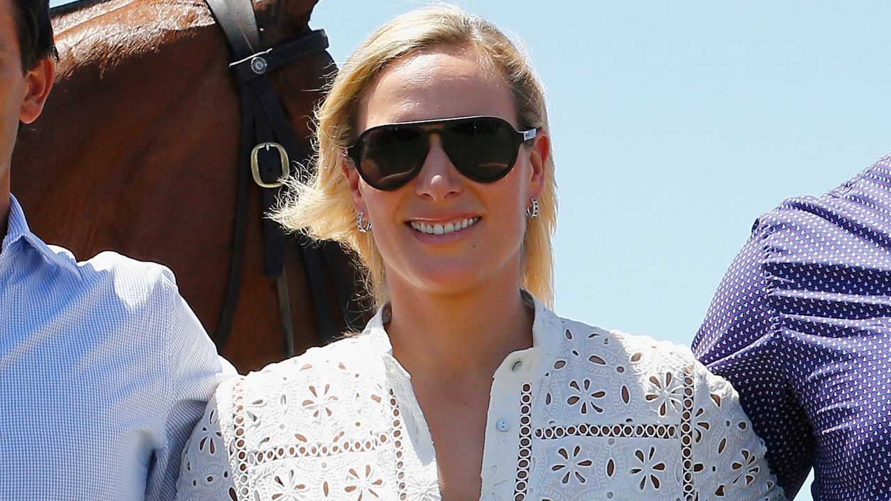 Out of heatwave outfit ideas? Zara Tindall's Broderie Anglaise dress is ...