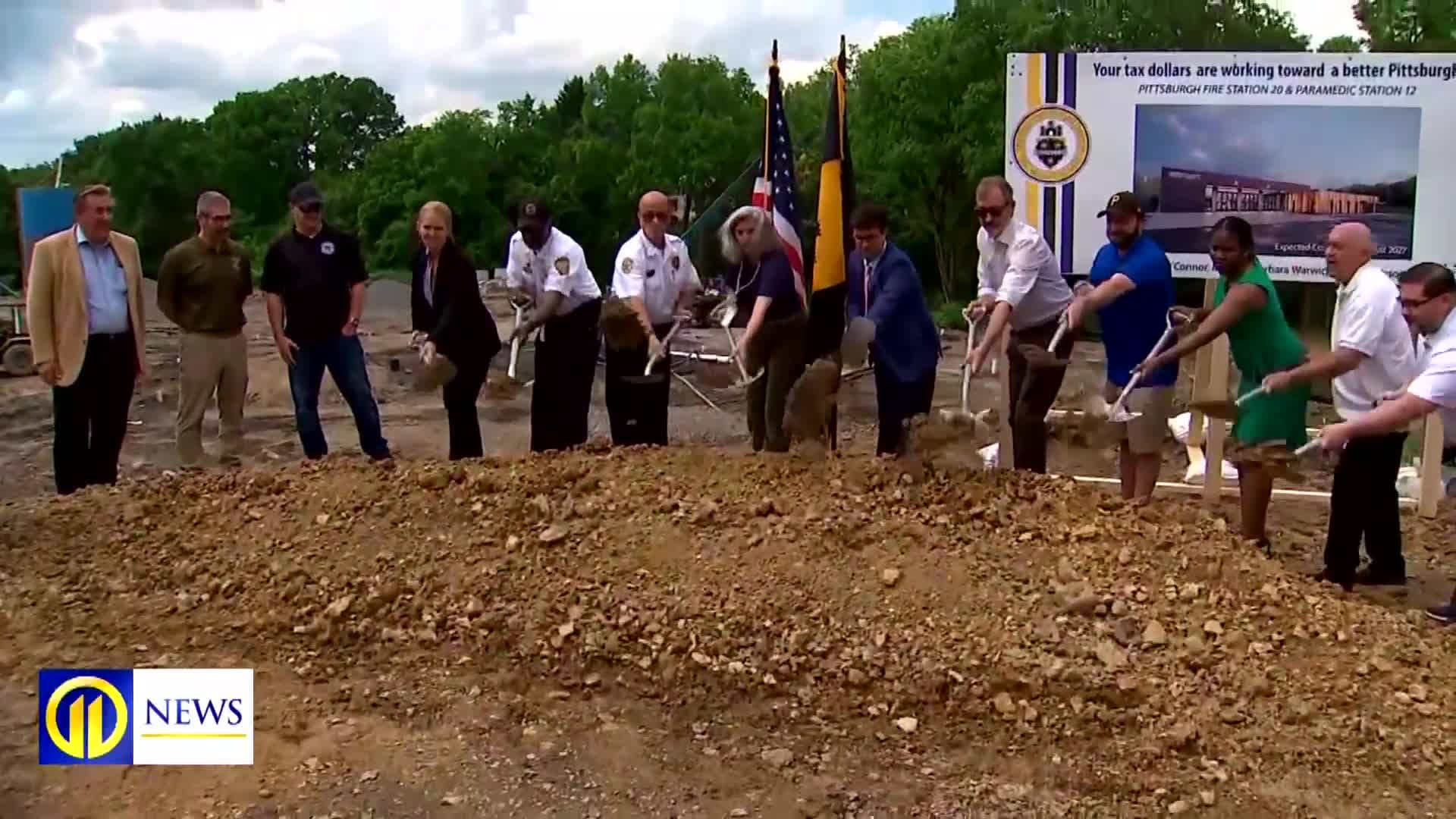 Officials break ground on new fire, medic station in Pittsburgh’s ...