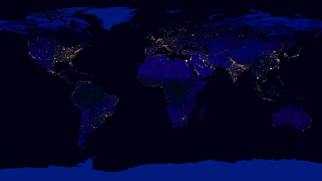 NASA shares dazzling ISS images of Earth's night lights