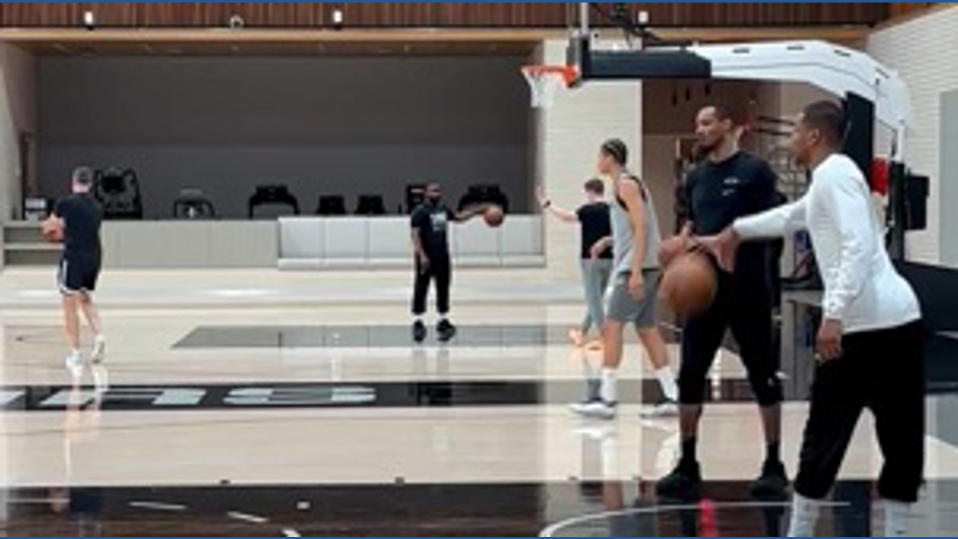 Spurs game 6 pregame shootaround