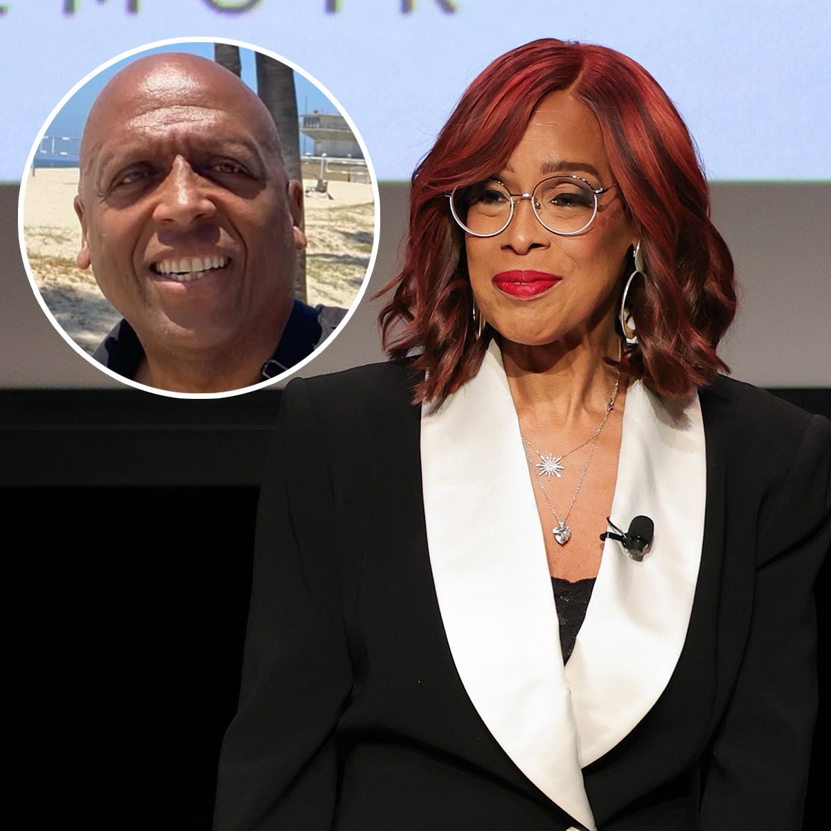 Gayle King reacts to ex-husband apologizing again for cheating
