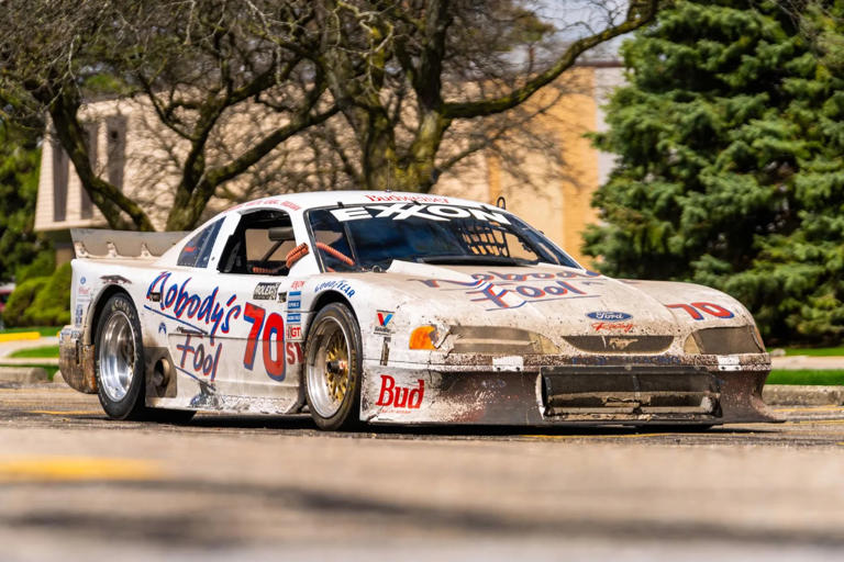 Paul Newman’s Daytona Mustang just resurfaced, patina and all