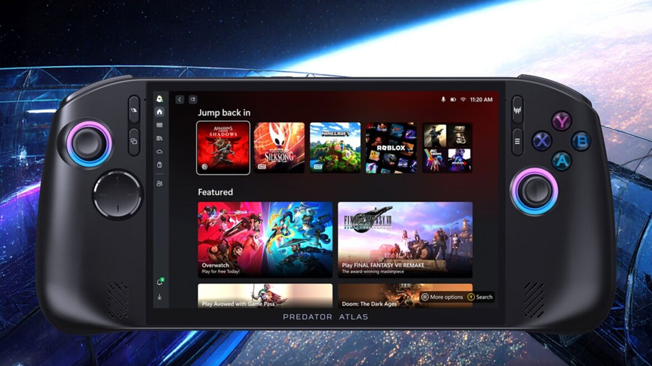 Acer announces new gaming handheld, Predator Atlas 8, with new Arc G ...