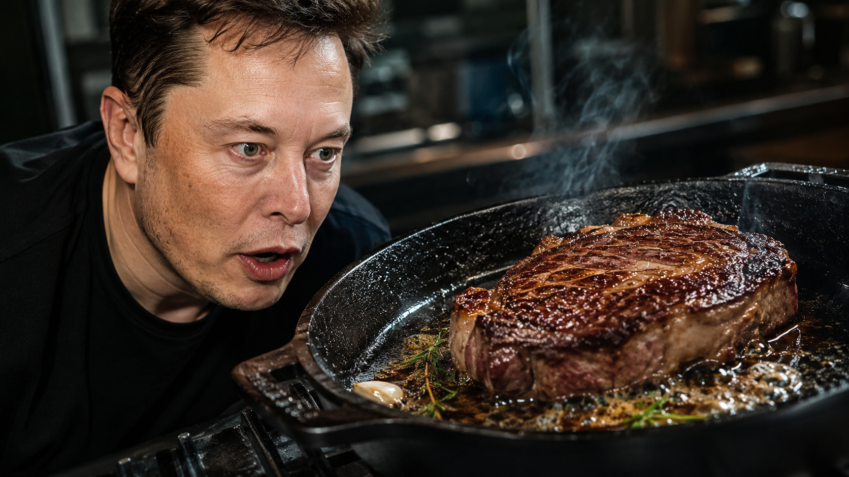 Elon Musk’s steak curiosity would explode over this cast iron sear method
