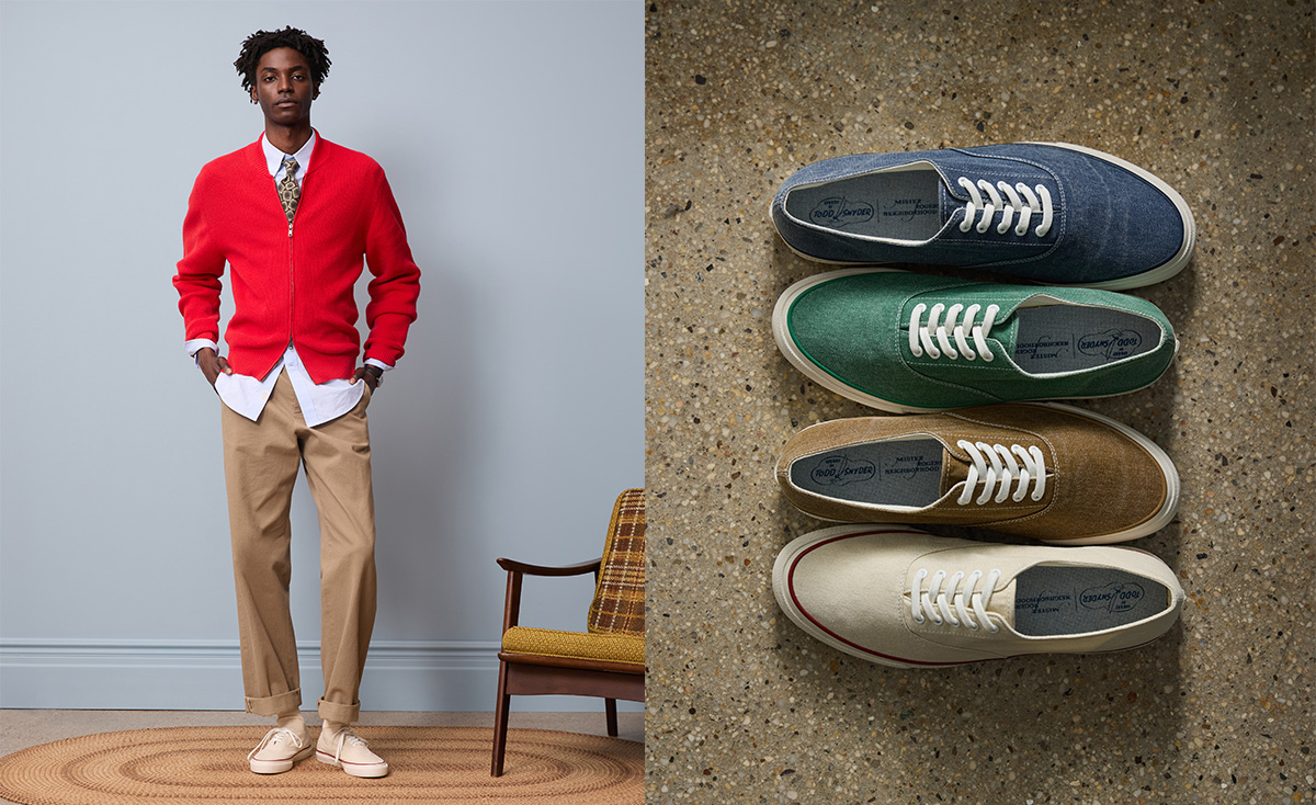 Todd Snyder teams with Sperry on CVO sneaker inspired by Mister Rogers