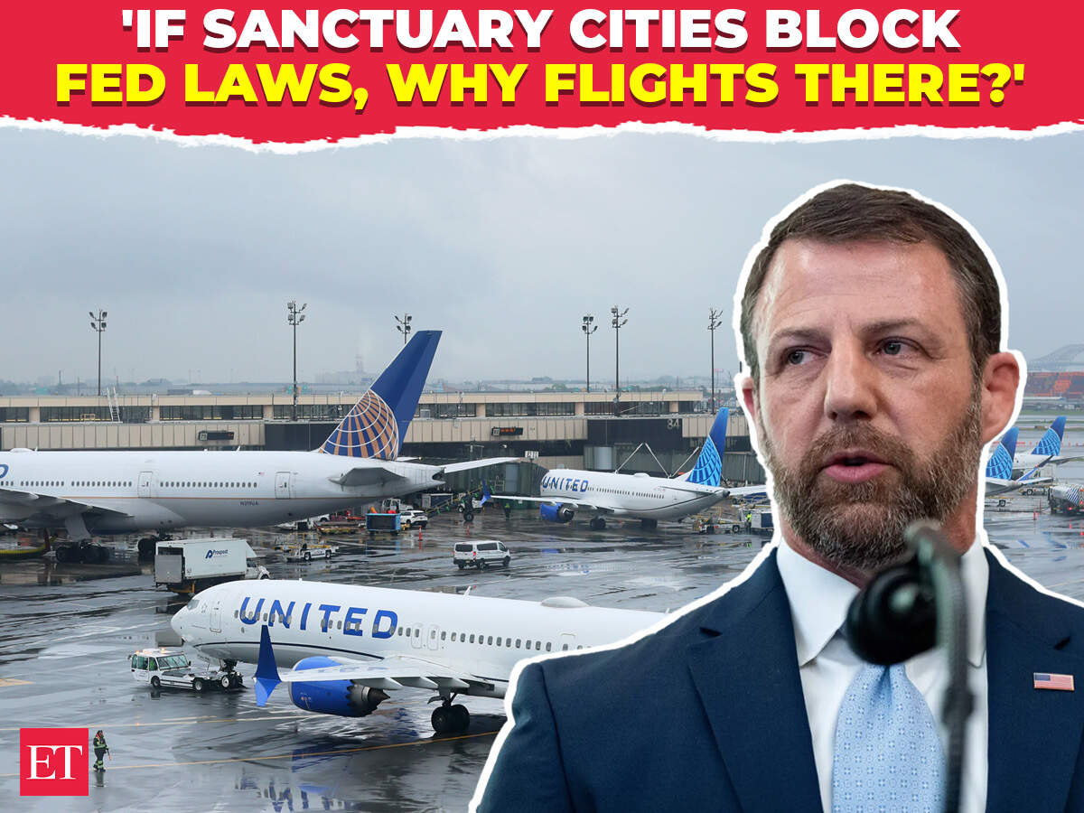 No flights for sanctuary cities? Trump’s DHS secy Mullin reveals ...