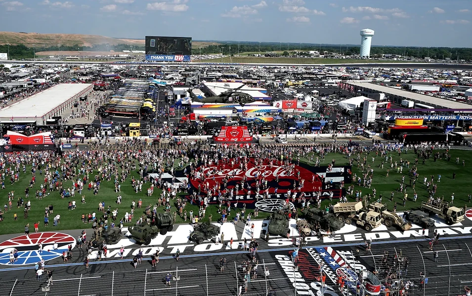 NASCAR suspends 23XI staffer after golf cart assault charge