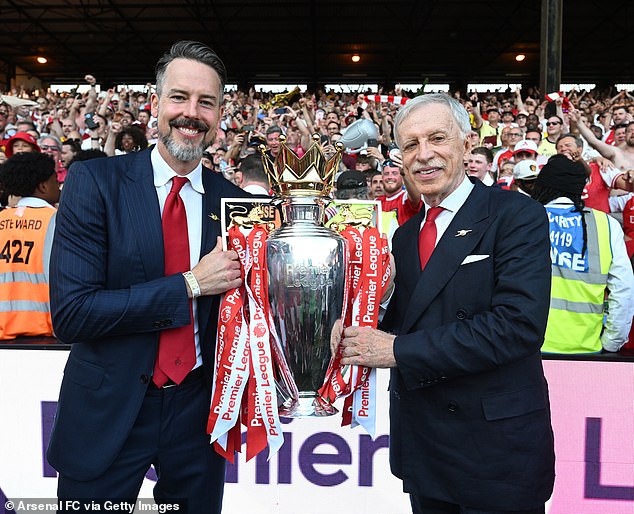 Arsenal chief Josh Kroenke on the importance of keeping Mikel Arteta at ...