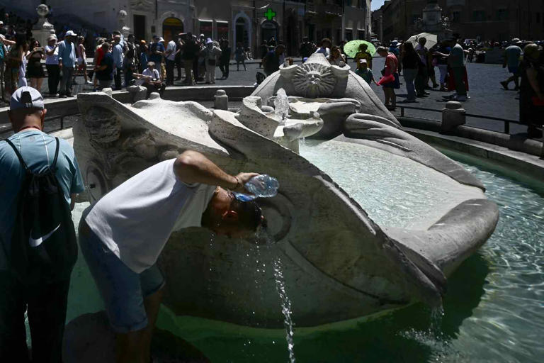 Italy declares red heatwave alert for Rome, four other cities