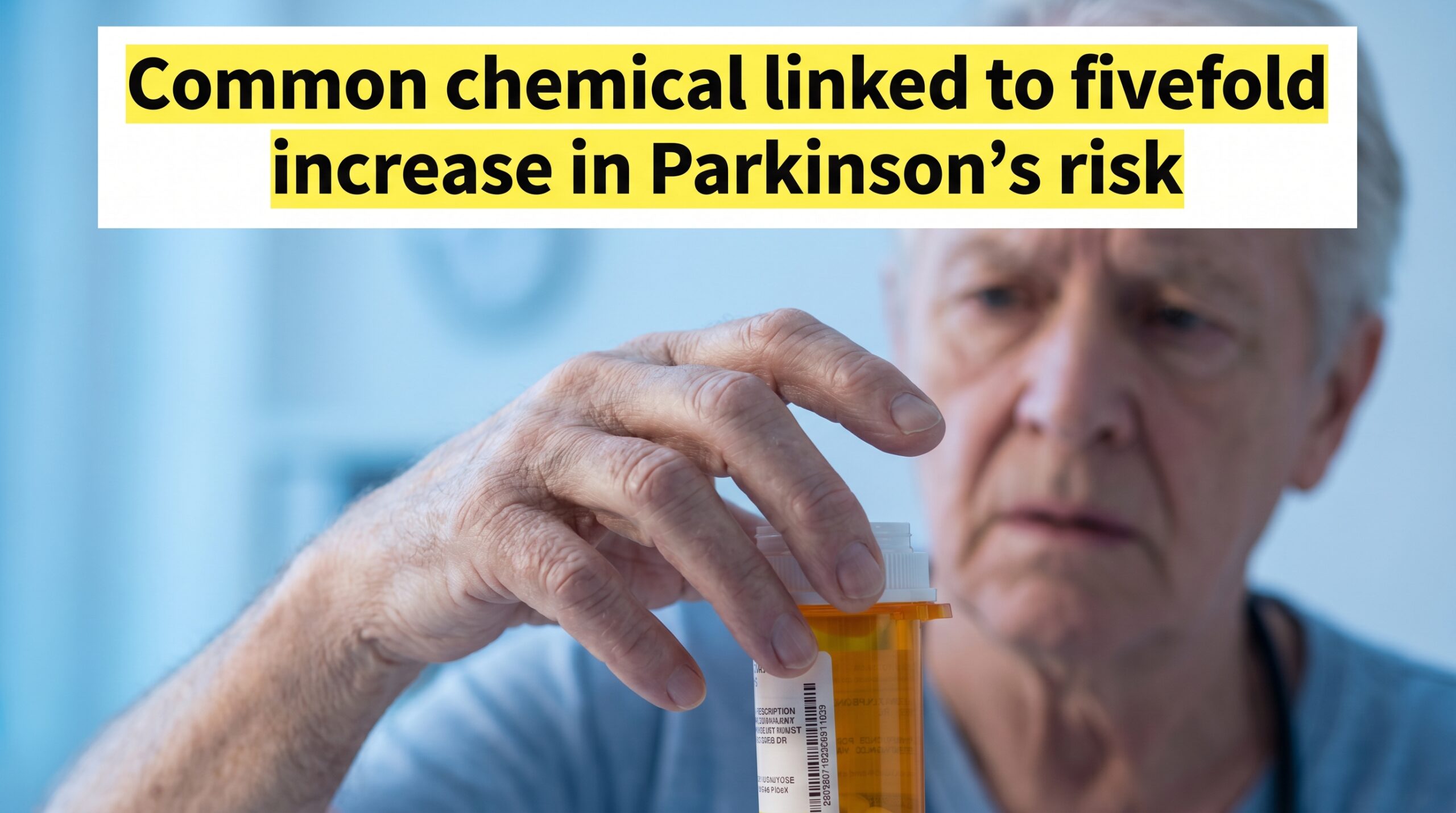 Common chemical linked to fivefold increase in Parkinson’s risk