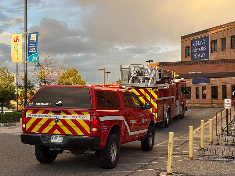 Grand Junction Fire responds to smoke reports at St. Mary’s Hospital