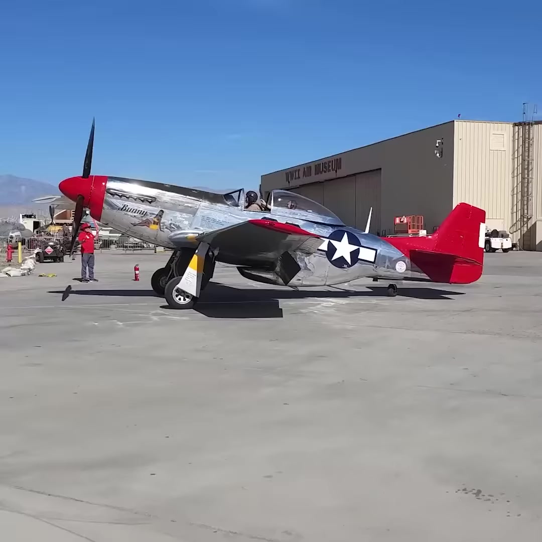 Flying test: P51D Mustang
