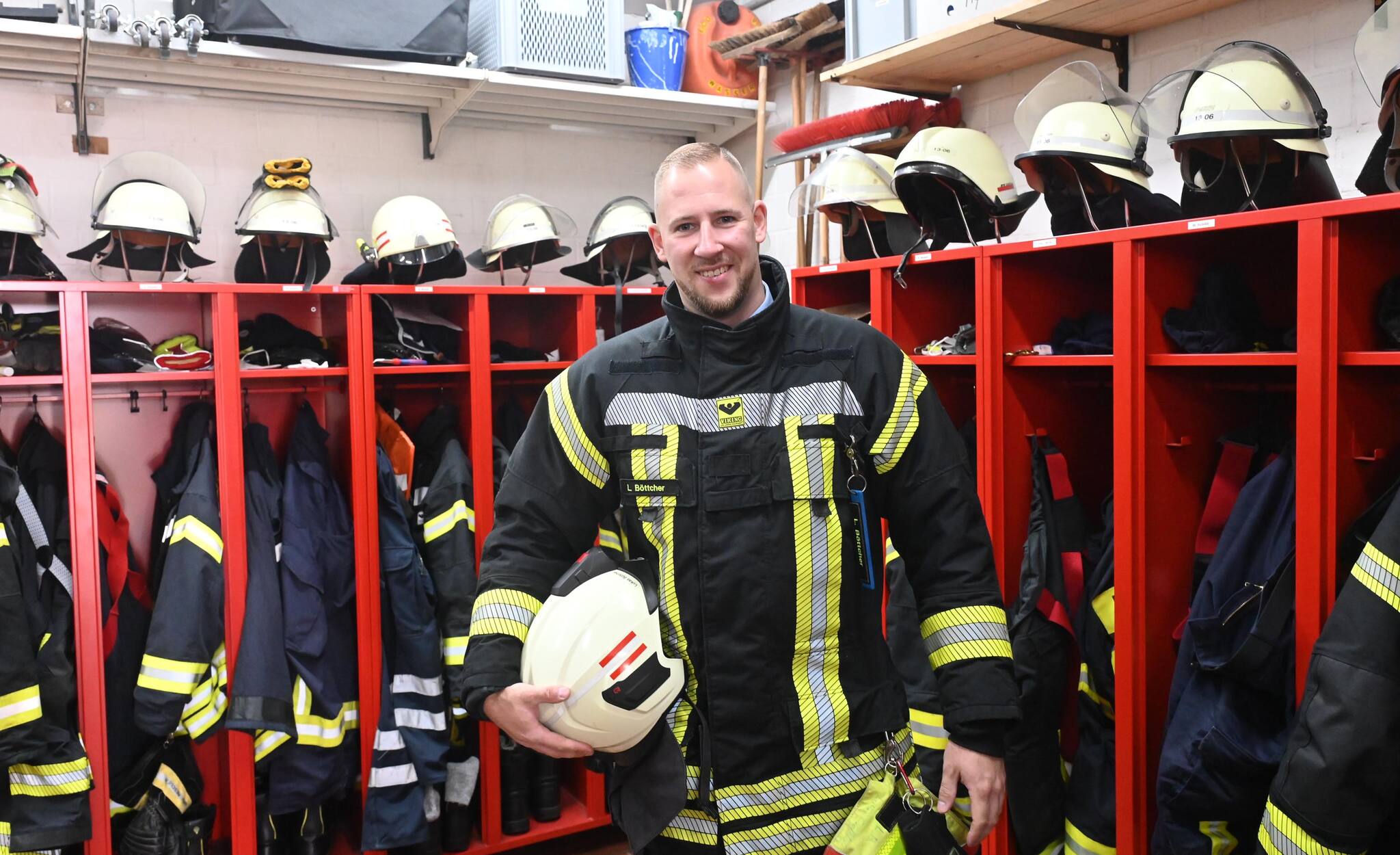 Lukas Böttcher von der Feuerwehr Groß Lafferde: „Es gibt kaum ein ...