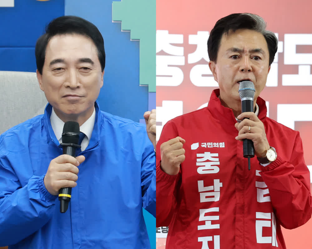 [6·3 픽] 여론조사 깜깜이 돌입…박수현·김태흠 "내가 이겼다" 자신하는 근거는?