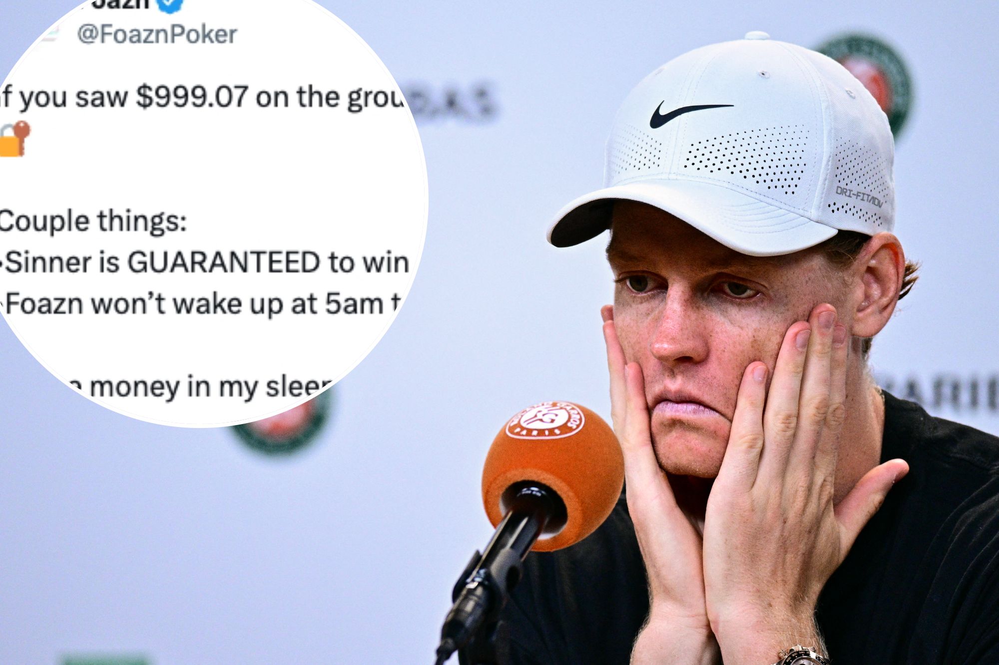 Sports bettor loses $55k on shocking Jannik Sinner upset after ‘picking ...