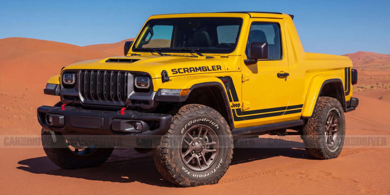 2028 Jeep Wrangler Scrambler is a two-door V-8 desert runner worth ...