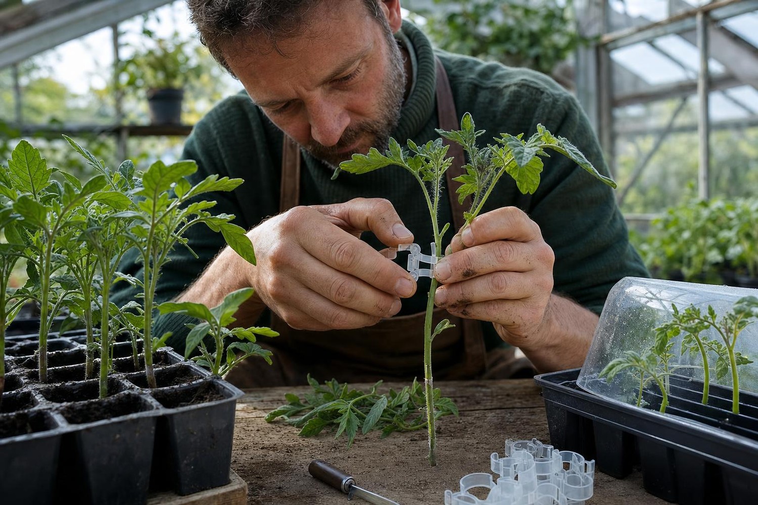 Tomates : la greffe des maraîchers pour 15 kg par pied et moins de ...