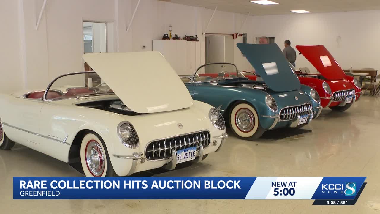 Schildberg collection of antique cars heads to auction in Greenfield, Iowa