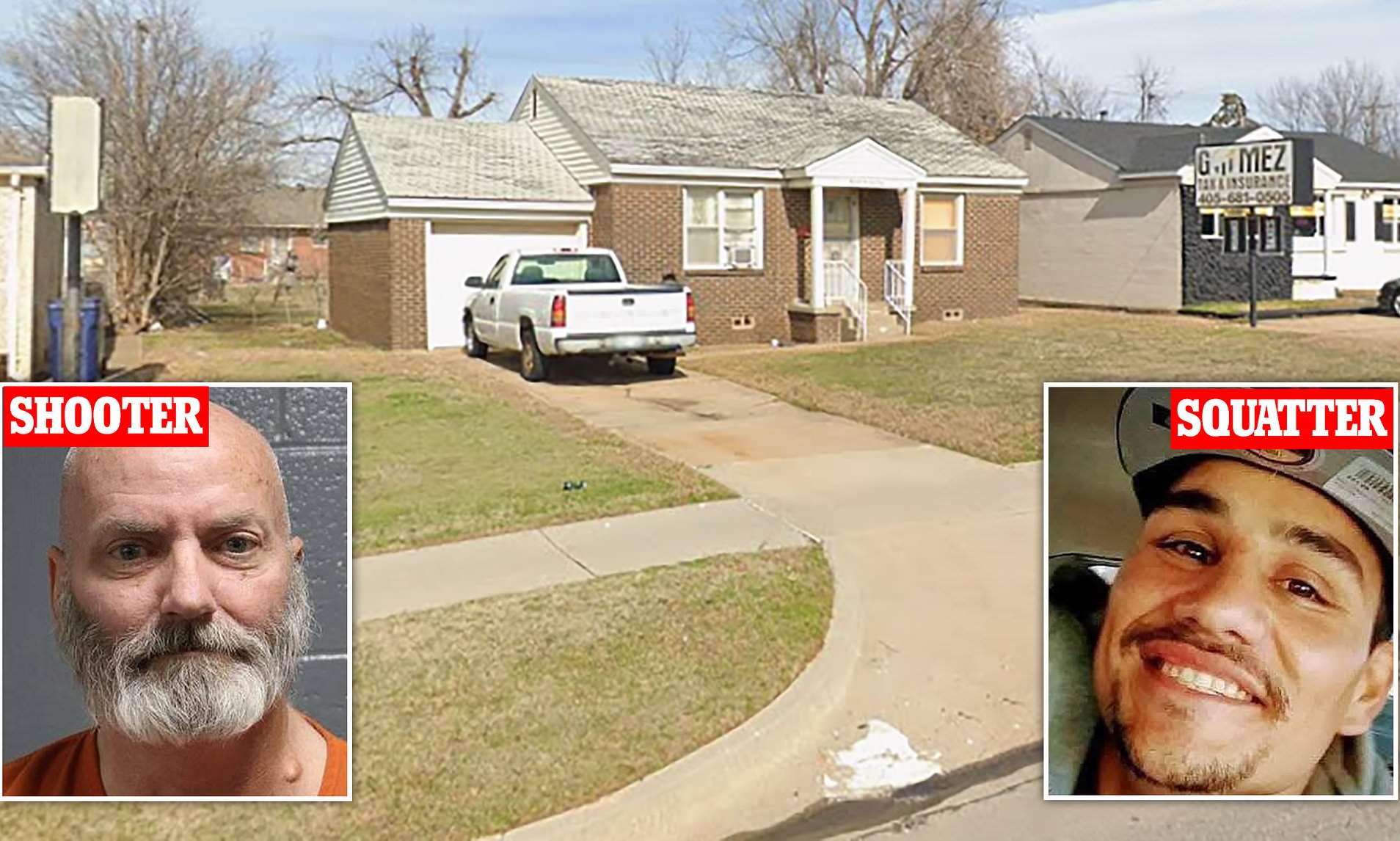 Oklahoma homeowner is charged with manslaughter after killing squatter
