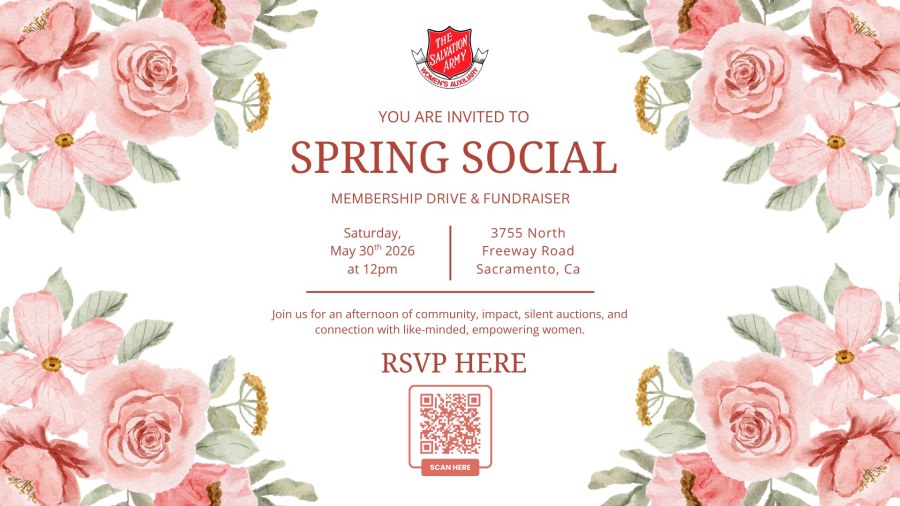 Connect with Sacramento’s Salvation Army Women Auxiliary at this year’s ...