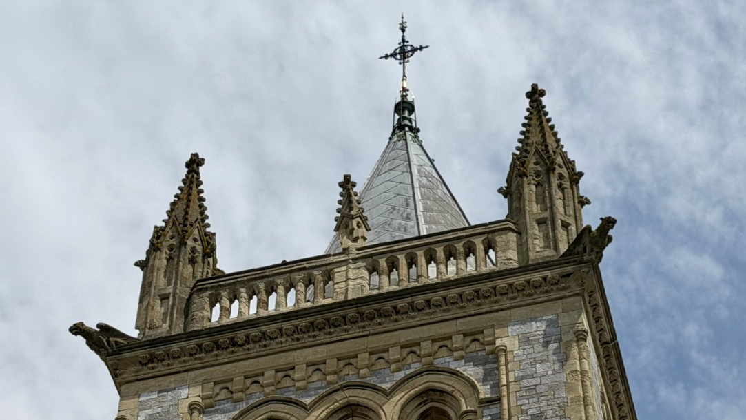 Safety 'urgency' over church turret fall fears