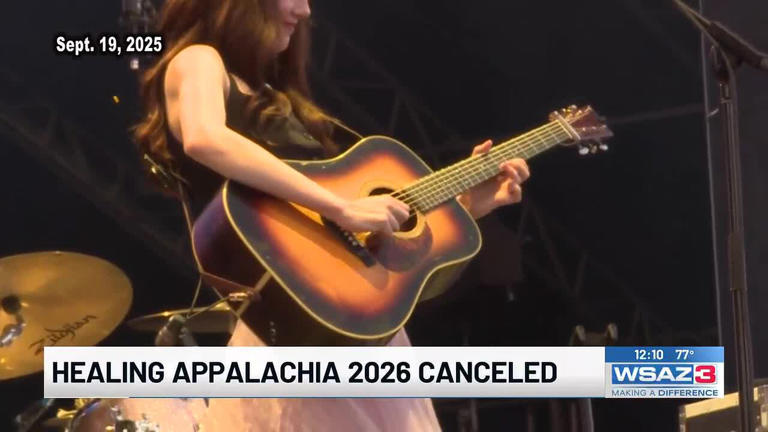 Healing Appalachia 2026 canceled