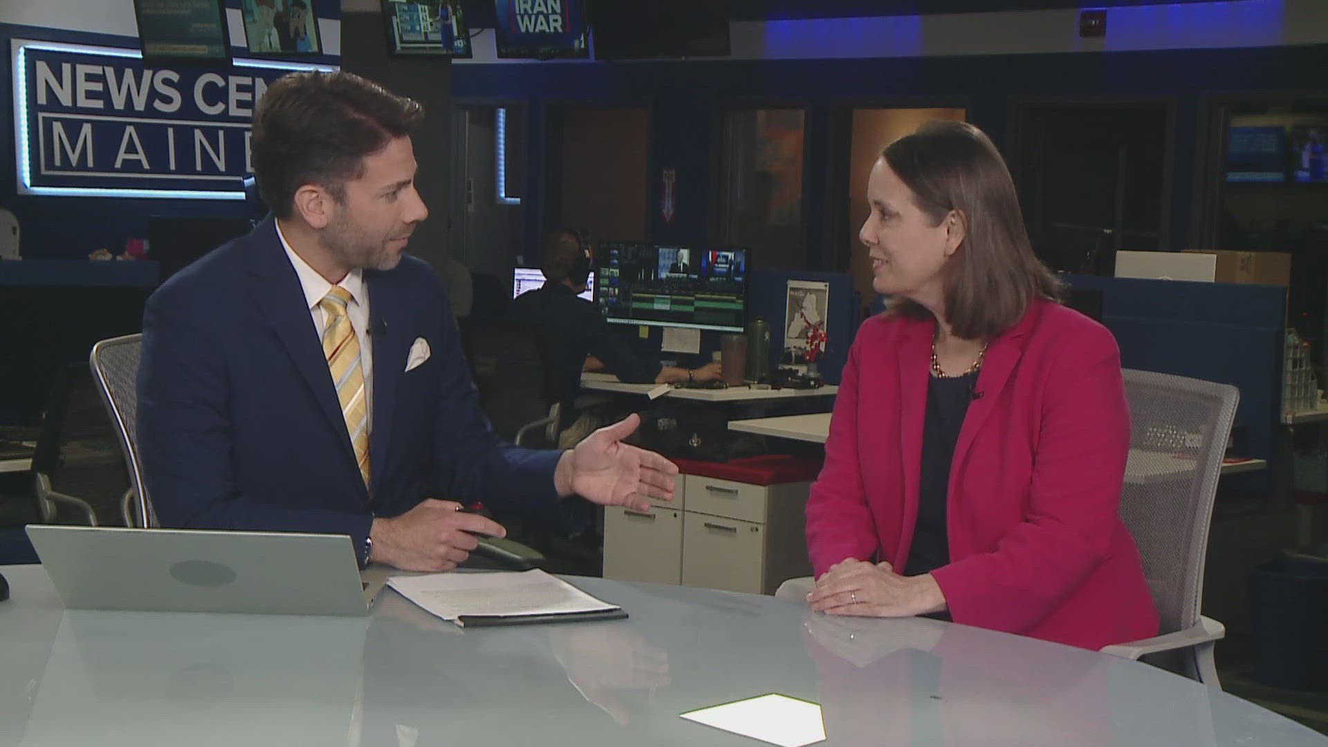 Secretary of State Shenna Bellows joins News Center Maine live in the ...
