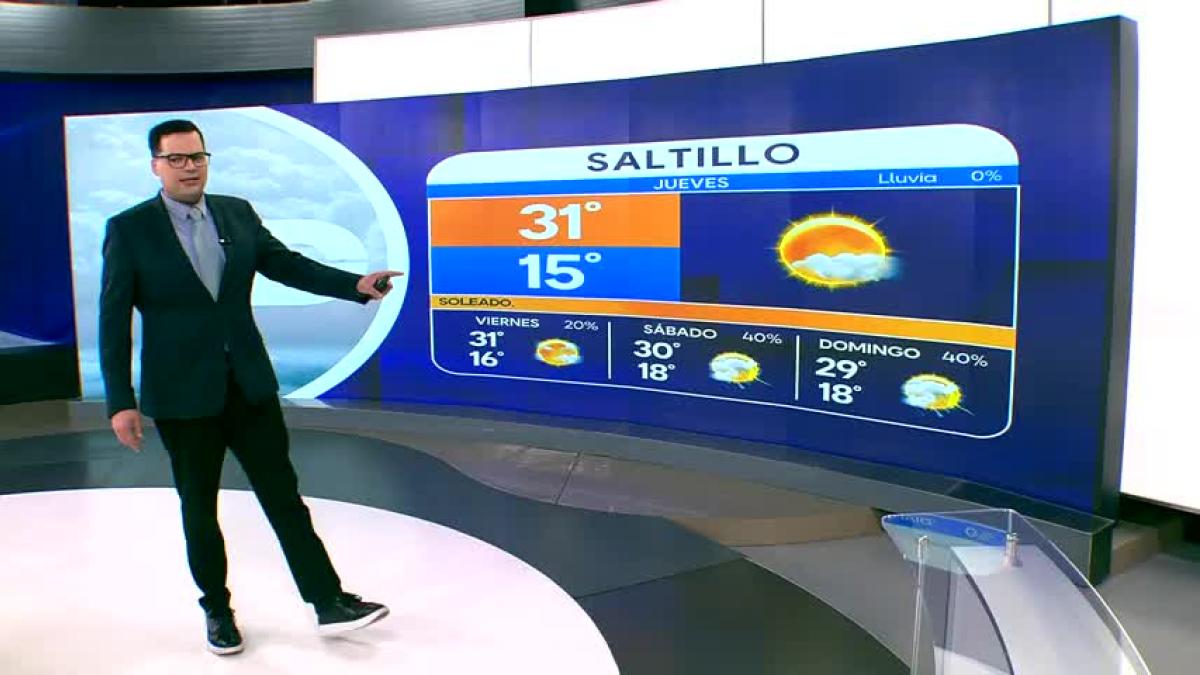 Pronóstico del tiempo para Monterrey, con Nelson Valdez - 28 de mayo 2026