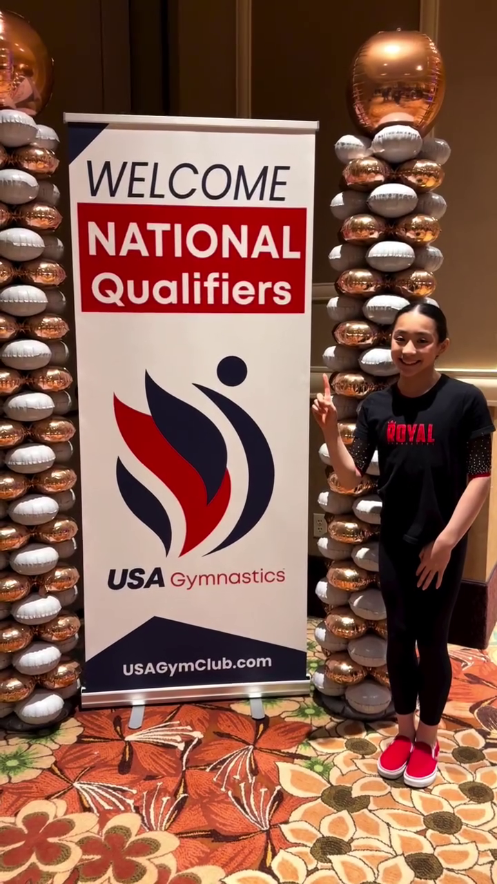 Jemma Oie’s gymnastics skills are on another level