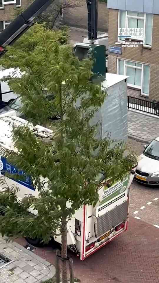 Amsterdam’s underground trash system