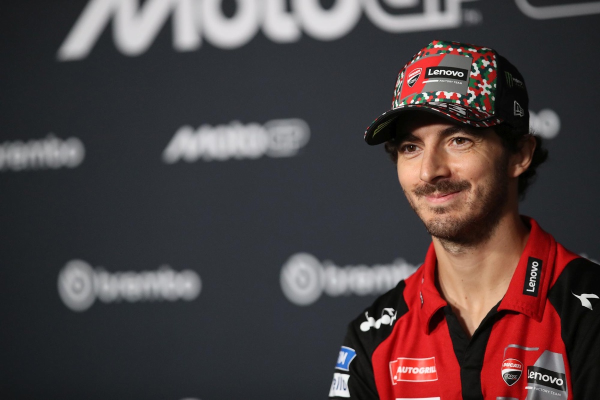 Bagnaia: "Es difícil pensar que Marc esté aquí solo para sumar puntos"