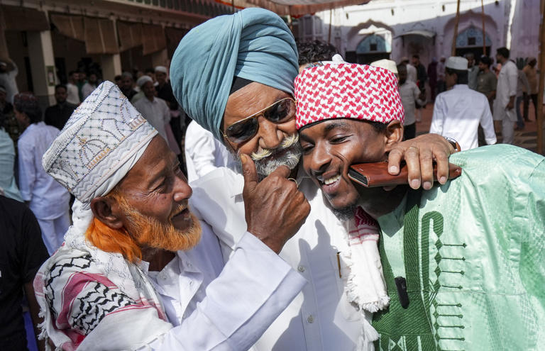 In Loni, Muslim families celebrate Bakraid with slices of goat-shaped ...