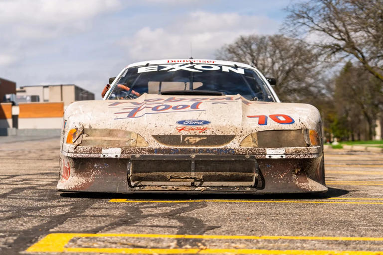 Paul Newman’s Daytona Mustang just resurfaced, patina and all