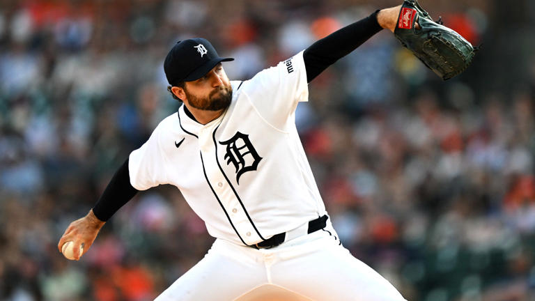 What Tigers’ Casey Mize said after exiting Angels game with groin injury