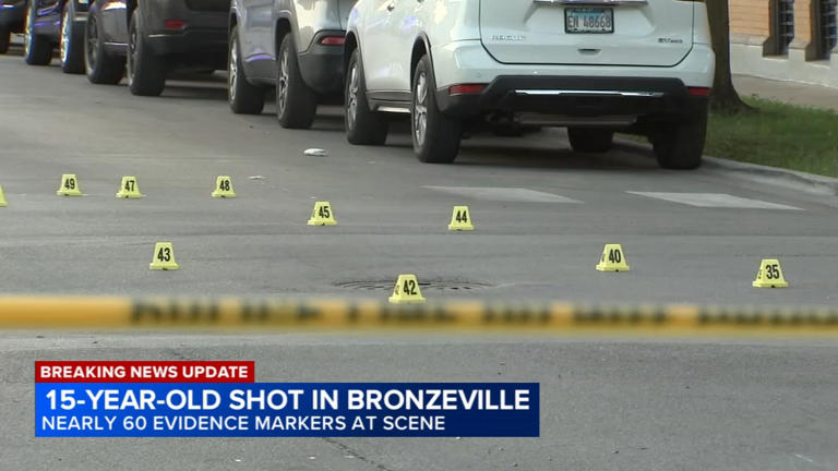 Boy, 15, critically wounded in Bronzeville shooting, Chicago police say