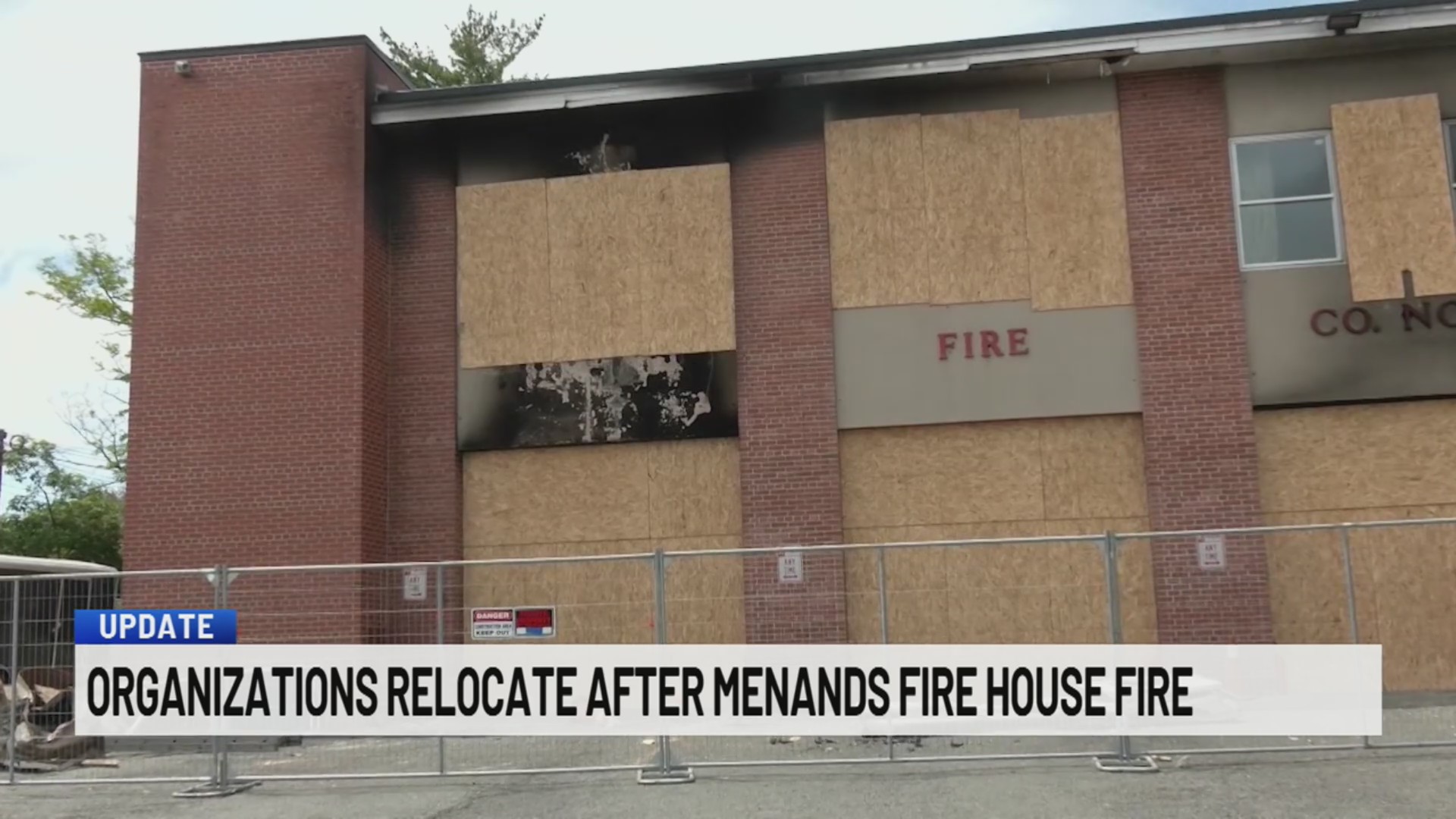 Menands regrouping after fire disrupts operations