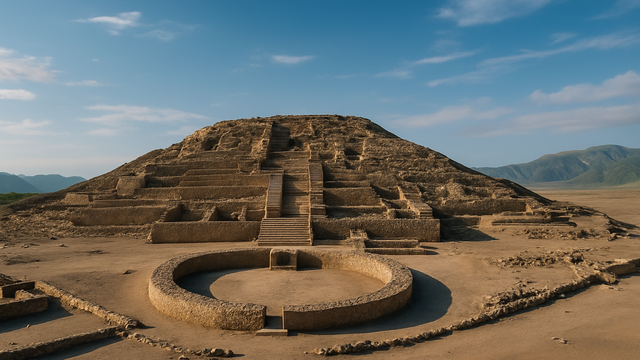 Peru's 4,600-year-old pyramid city hidden in plain sight