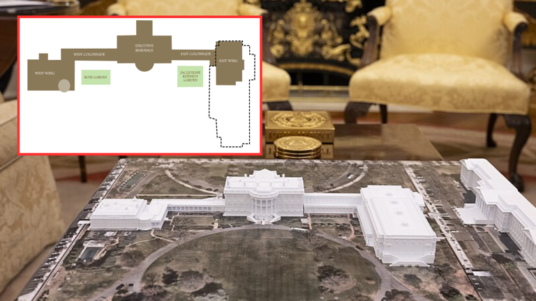 Speaker says God "raised up" Trump to build White House ballroom ...