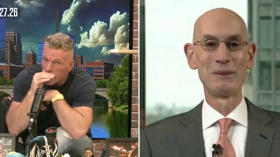 Pat McAfee draws great scoop out of Adam Silver