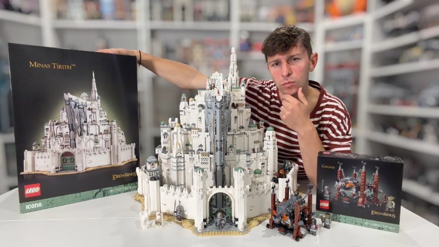 Exploring the massive 8,000+ piece LEGO Minas Tirith set