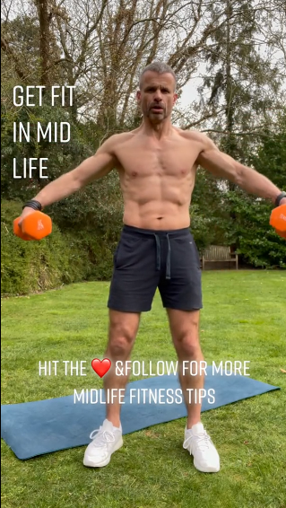 Sculpting shoulders and a V shape for midlife fitness