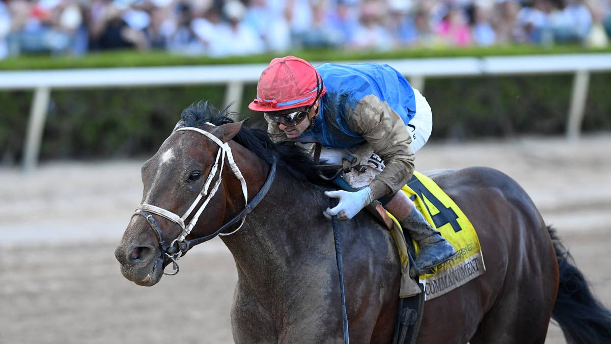 Can't go wrong: John Velazquez will ride Commandment in Belmont Stakes