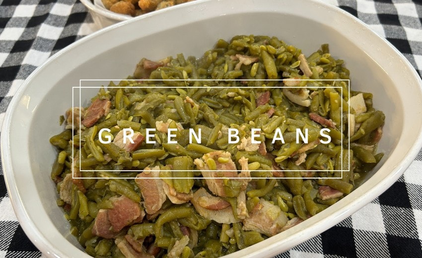 Green beans - how to cook them with bacon