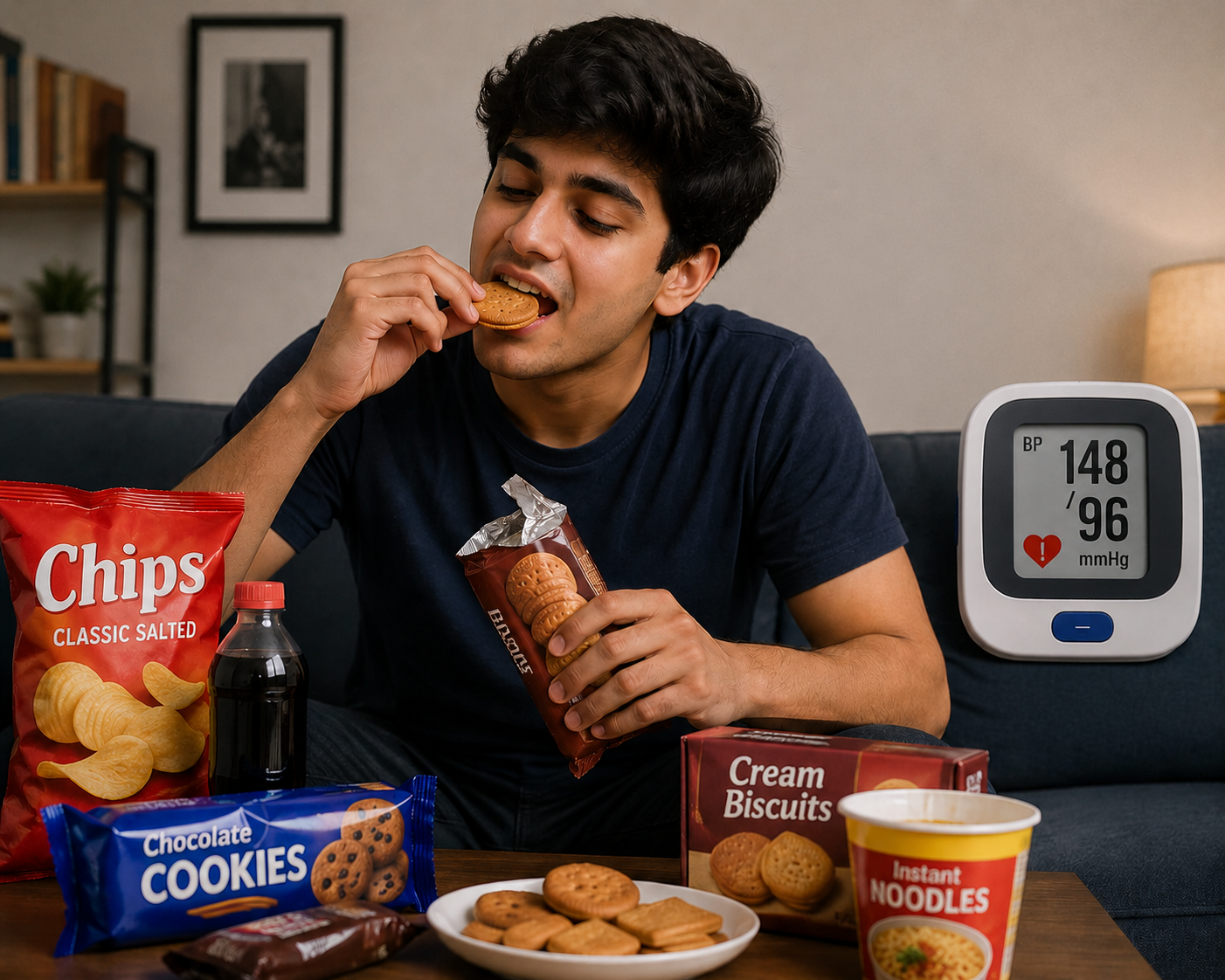 Watch those snacks! Ultra-processed foods can send your blood pressure ...