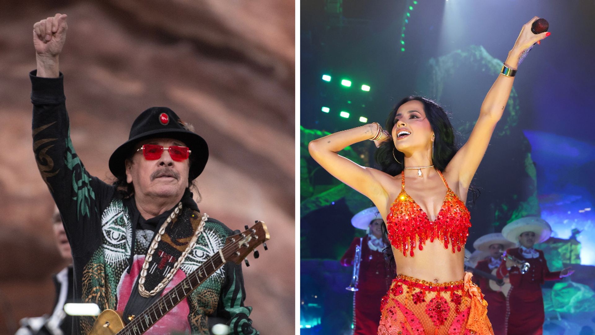 Carlos Santana and Becky G are set to release a powerful new song about ...