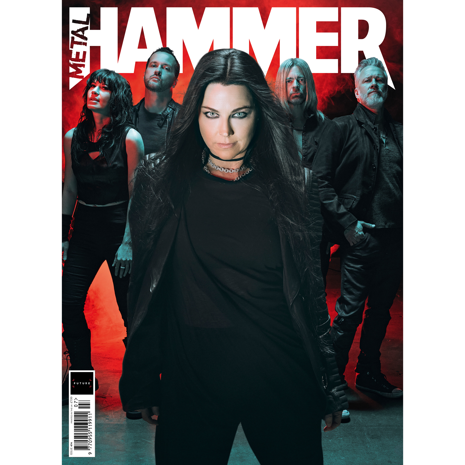 Evanescence are on the cover of the latest issue of Metal Hammerwith ...