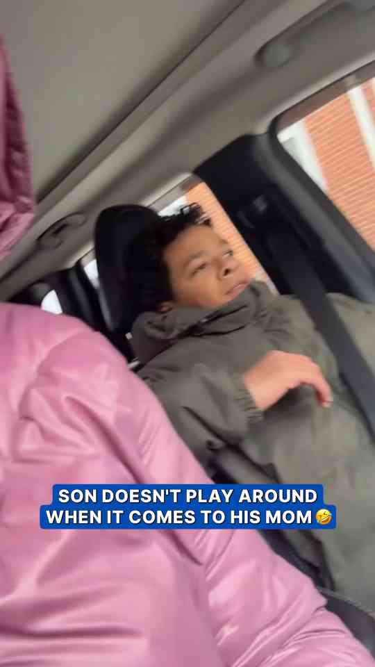 Little boy hilariously keeps mom in check