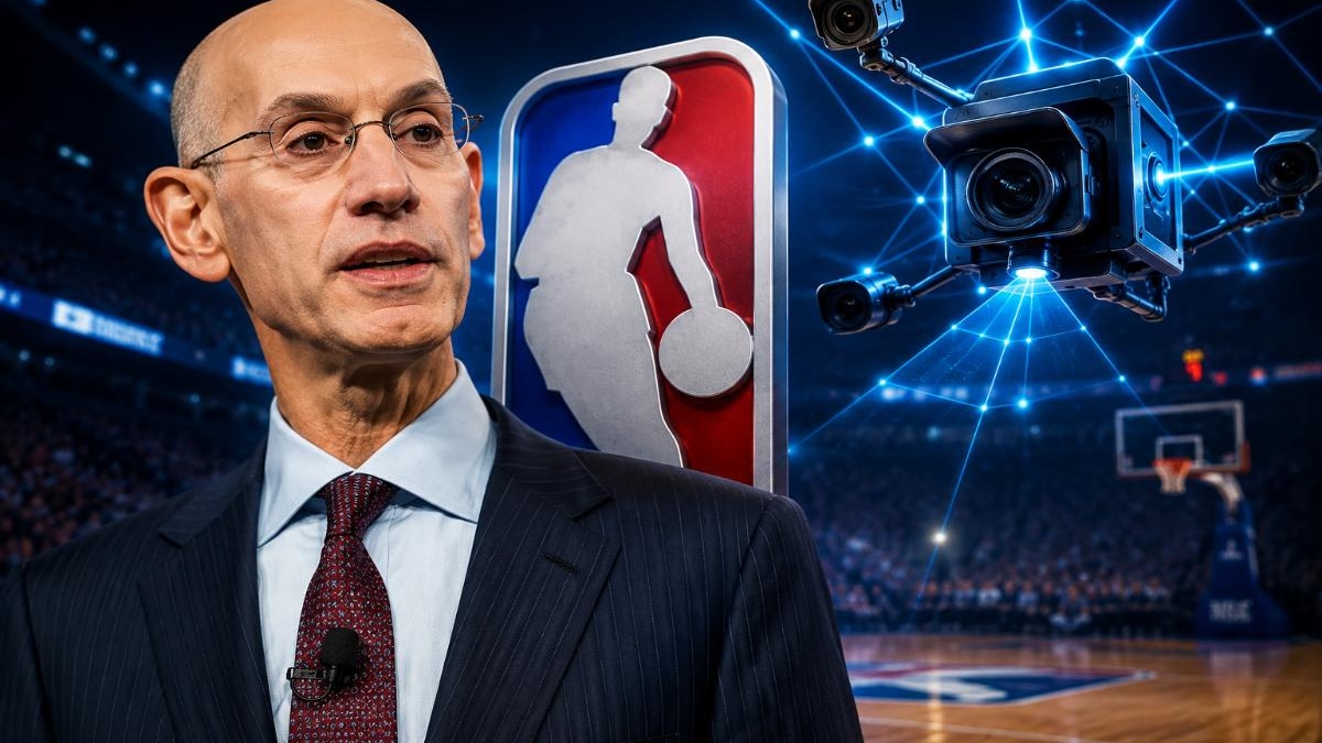 Adam Silver reveals NBA AI officiating revolution — will technology ...