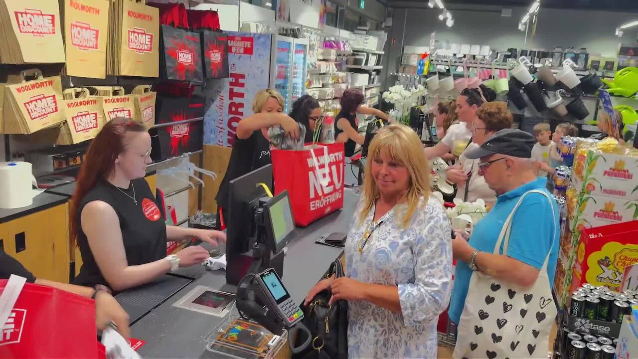 Woolworth-Eröffnung in Weidenau am 28. Mai 2026