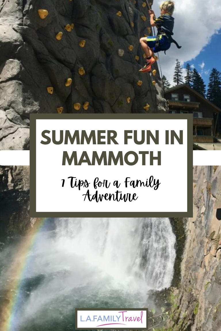 7 best things to do in Mammoth Lakes with kids in summer
